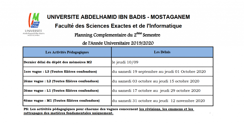 Procès verbal du conseil scientifique de la Faculté FSEI session 2 en ...