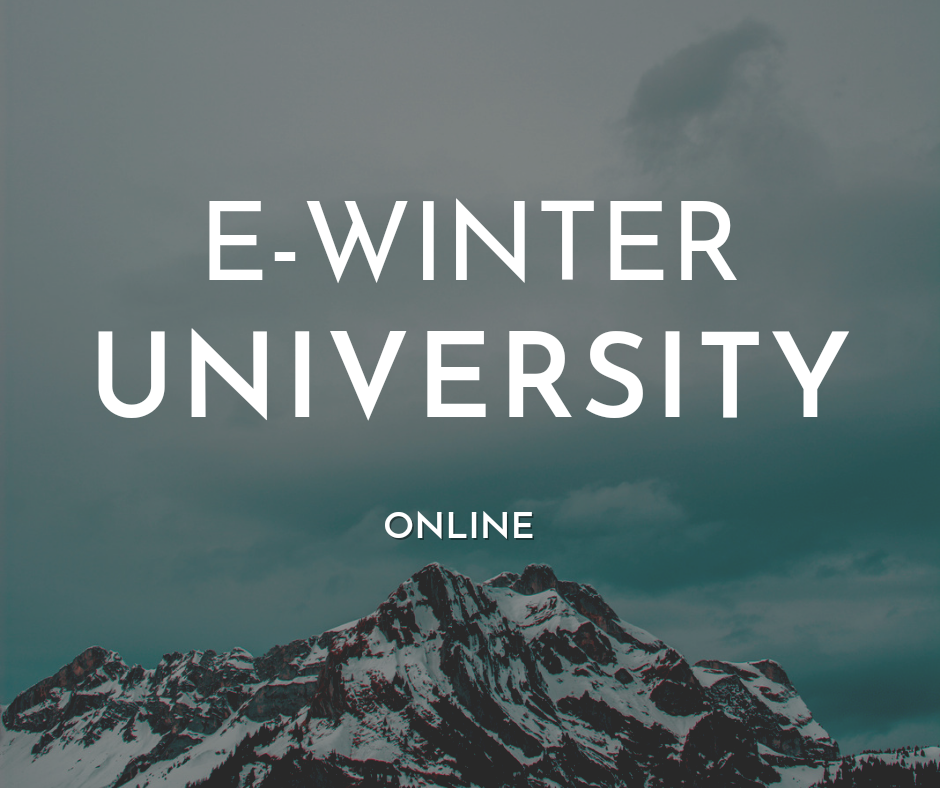 E-Winter University- Online Teaching Techniques and Strategies ...