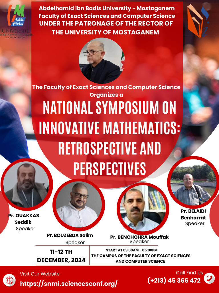 National Symposium on Innovative Mathematics: Retrospective and ...