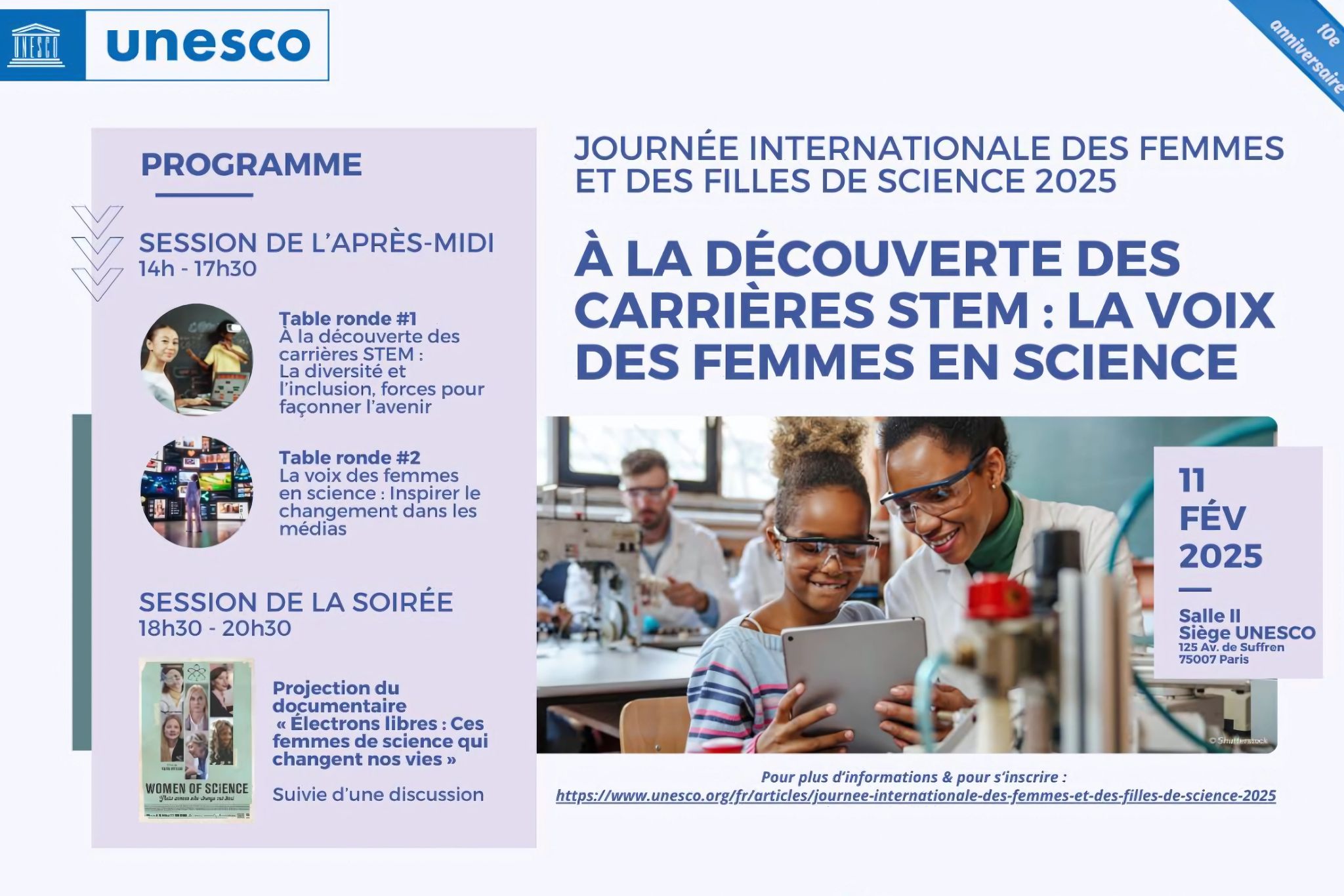 Invitation à la journée internationale des femmes et des filles de ...