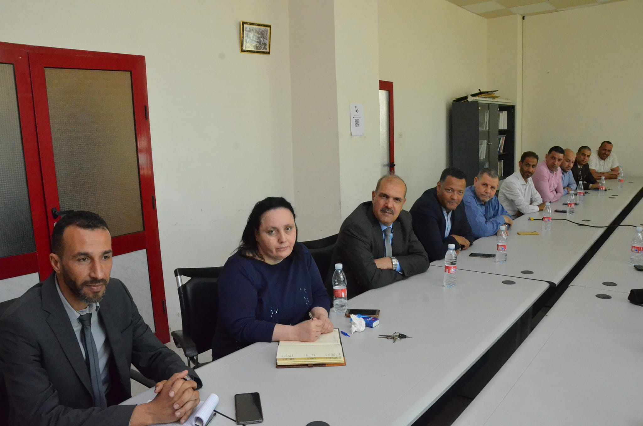 The rector chairs the first coordination meeting of the university